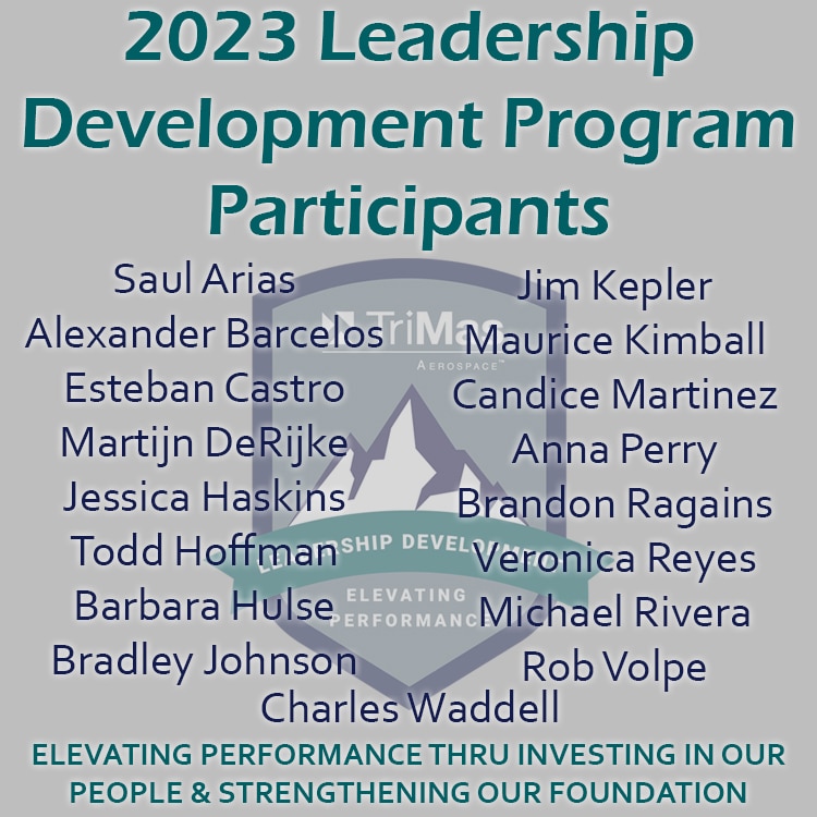 Congratulations to our 2023 LDP Participants! - TriMas Aerospace